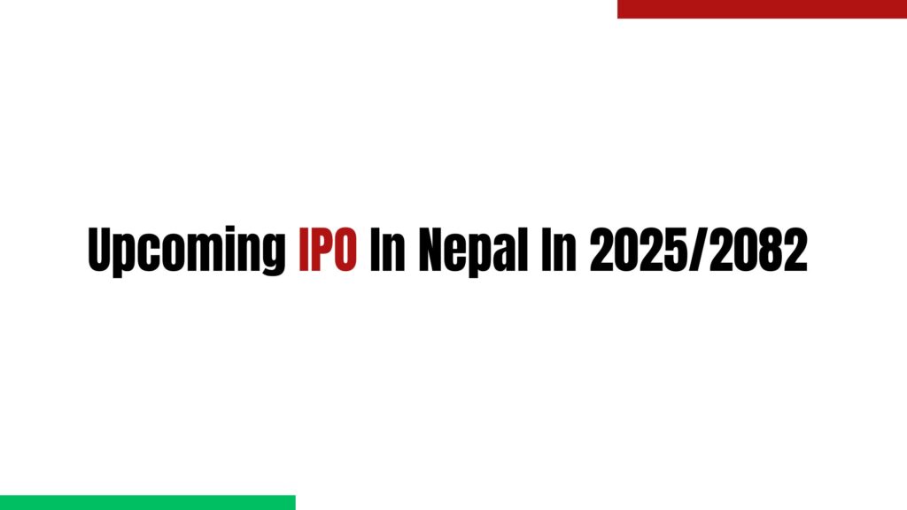Upcoming IPO In Nepal In 2025/2082 ( Hydropower) - Share Market News ...