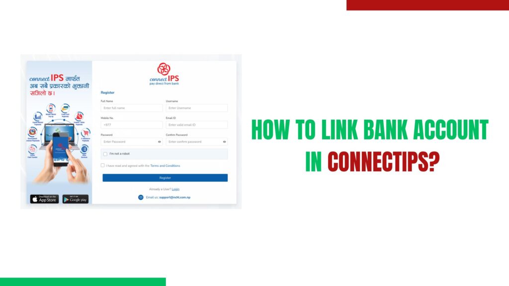 How To Link Bank Account In ConnectIPS? - Share Market News From Nepal